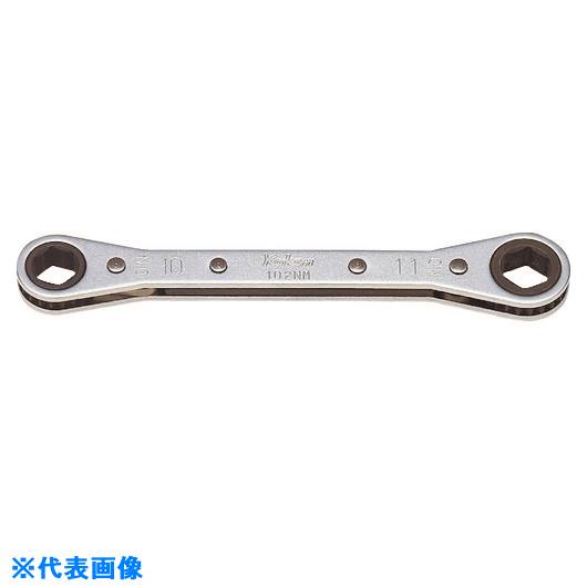 オレンジブック トラスコ中山　TRUSCOKo-ken ラチェットスパナ 対辺11×13mm 〔品番:102NM11X13〕[ 注番:1210178]特長●ラチェットスパナです。仕様●対辺寸法(mm)：11×13仕様2材質/仕上セット内容/...