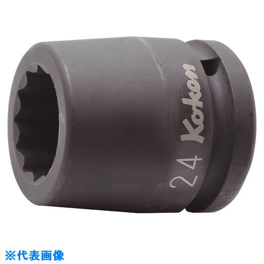 オレンジブック トラスコ中山　TRUSCOKo−ken インパクト12角ソケット 〔品番:16405A1.116〕[ 注番:1214838]特長●ボルト/ナットに接する開口部(12角)はもちろんのこと、差込側の四角駆動部にも角を傷めずハイト...