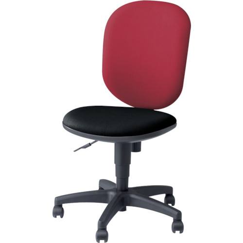 オレンジブック トラスコ中山　TRUSCONAIKI 事務用チェア 背：ローズ/座：ブラック 肘なし ハイバック 〔品番:SER512FROB〕[ 注番:1216296]特長●ロープライスのオフィスチェアです。仕様●座幅(mm)：465●座...
