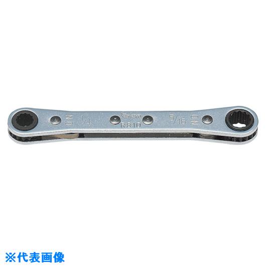 オレンジブック トラスコ中山　TRUSCOKo−ken ラチェットスパナ 1/2 x9/16 〔品番:R81012X916〕[ 注番:1219916]特長●狭い場所での作業に最適です。用途●狭い場所の作業に仕様●対辺寸法(mm)：1/2X9...