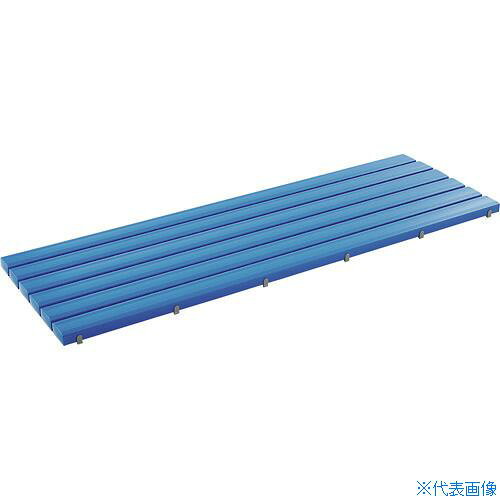 オレンジブック トラスコ中山　TRUSCOテラモト 抗菌安全スノコ(お客様組立品)600×1800mm 青 〔品番:MR0932453〕[ 注番:1222657]特長●抗菌剤入りで強度がある丈夫なスノコです。用途●ロッカールーム、シャワー室...