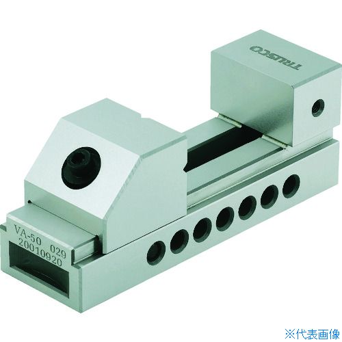 オレンジブック トラスコ中山　TRUSCOTRUSCO 精密バイスAタイプ 50mm 浮き上がり防止構造タイプ 〔品番:VA50〕[ 注番:1227505]特長●総焼き入れ、総研磨の精密仕上げです。●浮き上がり防止機構のため、長時間の精度保...