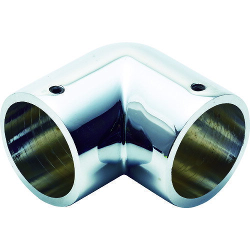 オレンジブック トラスコ中山　TRUSCOフジテック パイプ継手エルボ・25mm(ネジ止め付) 〔品番:B28401〕[ 注番:1232865]特長●二方向用のパイプジョイント金具です。●止ネジにより取り付けるパイプ部分を固定できます。仕様...