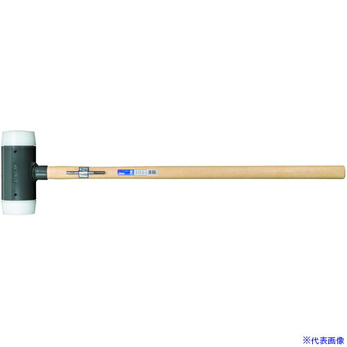 オレンジブック トラスコ中山　TRUSCOOH ショックレスハンマー#10 〔品番:OS90〕[ 注番:1234463]特長●ヘッド内部に小鋼球が入っているので反動を吸収し、楽に作業できます。●ショックレス構造になっているので、作業がしやす...