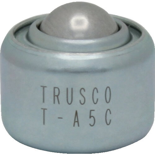 オレンジブック トラスコ中山　TRUSCOTRUSCO ボールキャスター プレス成型品上向用 スチール製ボール 〔品番:TA5C〕[ 注番:1235581]特長●スプリングクッション式なので偏荷重にも対応可能です。用途●搬送物の搬出・搬入に...