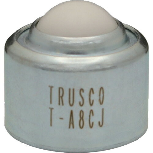 オレンジブック トラスコ中山　TRUSCOTRUSCO ボールキャスター プレス成型品上向用 樹脂製ボール 〔品番:TA8CJ〕[ 注番:1238818]特長●スプリングクッション式なので偏荷重にも対応可能です。用途●搬送物の搬出・搬入に仕...