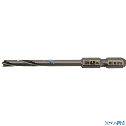 オレンジブック トラスコ中山　TRUSCOスターエム 木工ドリル 竹用ドリル 4.5 〔品番:601045〕[ 注番:1239254]特長●竹だけではなく、アクリル・塩ビ・硬質ゴムなどの穴あけが可能です。●鋭角タイプなので、力を加えた分だけ...