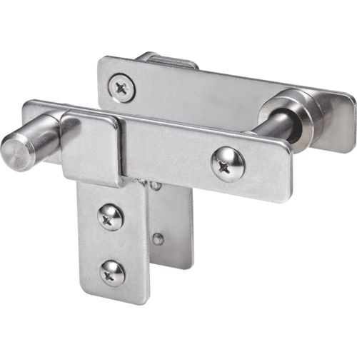 オレンジブック トラスコ中山　TRUSCO岡田 間仕切ロック両開ステン 〔品番:90T36〕[ 注番:1242017]特長●両側から操作が可能です。●取り付け簡単です。用途●両開きのサイドポールのロック用。仕様●寸法(mm)：95.0×90...