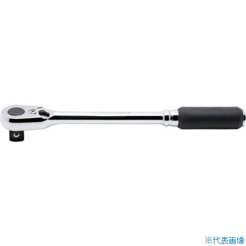 オレンジブック トラスコ中山　TRUSCOKo−ken Z−EAL ラチェットハンドル(スリム) 差込角9.5mm 〔品番:2725Z38L160〕[ 注番:1247050]特長●1/4’のボディに3/8’の差込角を設けたコンパクト設計です...
