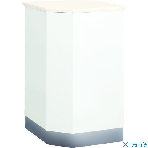 オレンジブック トラスコ中山　TRUSCONAIKI 外ハイコーナー(90°) 〔品番:XCR9090WHW〕[ 注番:1247879]特長●オフィス・モダンスタイルをコーディネートするカウンターです。仕様●間口(mm)：553●奥行(mm...