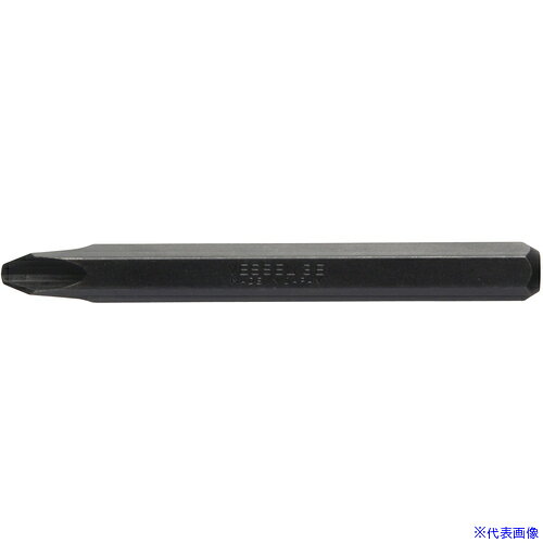 オレンジブック トラスコ中山　TRUSCOVESSEL インパクト用ドライバービット C51+3X80E 〔品番:C51380E〕[ 注番:1248022]特長仕様●刃先：［［＋］］3●六角対辺(mm)：8●全長(mm)：80●適合機種：2...