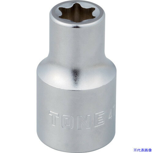 オレンジブック トラスコ中山　TRUSCOTONE E型トルクスソケット 呼びNO.E14 差込角12.7mm 〔品番:4TXE14〕[ 注番:1249964]特長●E型トルクス［［R下］］ソケットです。●自動車整備に最適です。仕様●呼びN...