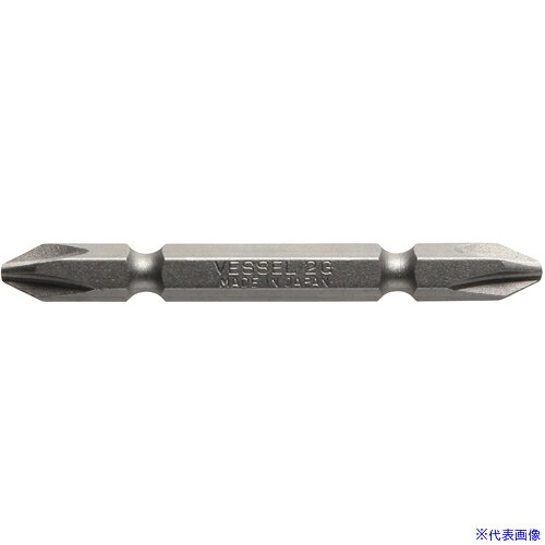 オレンジブック トラスコ中山　TRUSCOVESSEL 両頭ビット マグネット入 M−A14 +2X65G 〔品番:MA14265G〕[ 注番:1254928]特長●大量ロット生産で品質の安定と低コストを実現しています。●オリジナル特殊合金...