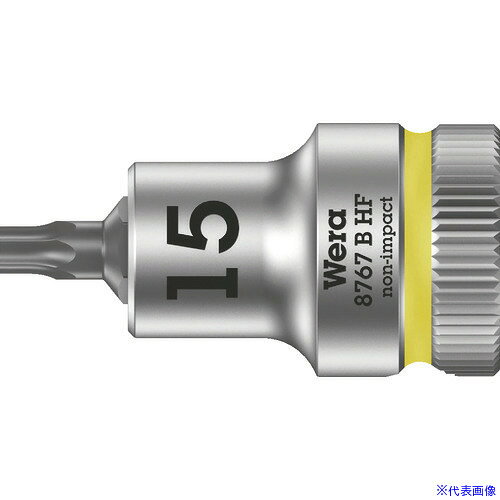 オレンジブック トラスコ中山　TRUSCOWera(ヴェラ) 8767 B HF 3/8 T15 〔品番:003060〕[ 注番:1256347]特長●各サイズが色で分けられているため、サイズを簡単に選べます。●ホールディングファンクション...