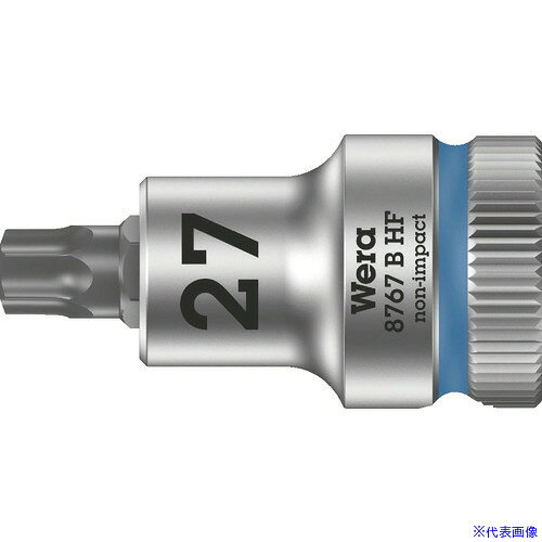 オレンジブック トラスコ中山　TRUSCOWera(ヴェラ) 8767 B HF 3/8 T27 〔品番:003064〕[ 注番:1256350]特長●各サイズが色で分けられているため、サイズを簡単に選べます。●ホールディングファンクション...