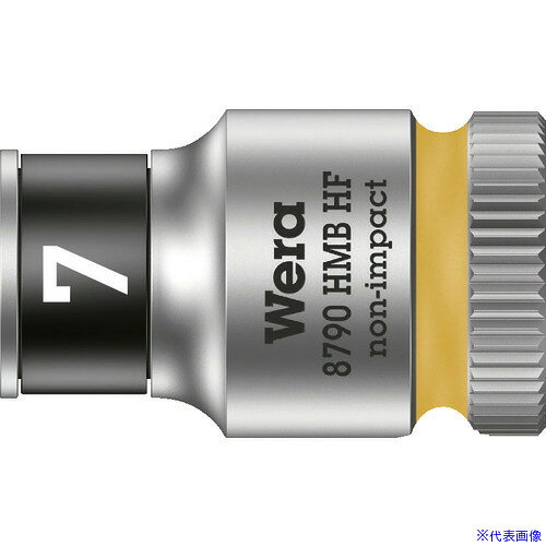 オレンジブック トラスコ中山　TRUSCOWera(ヴェラ) 8790 HMB HFソケット 3/8 7.0mm 〔品番:003741〕[ 注番:1256357]特長●各サイズが色で分けられているため、サイズを簡単に選べます。●ホールディン...