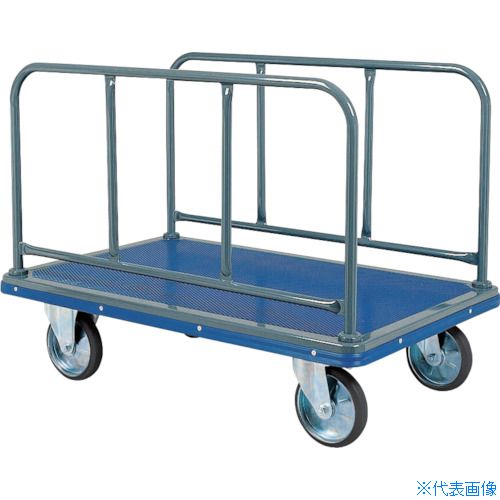 オレンジブック トラスコ中山　TRUSCOアイケー プレス製運搬車 長尺ハンドル台車 〔品番:510〕[ 注番:1264732]特長●サイドハンドル台車です。用途●倉庫に。●工場に。仕様●均等荷重(kg)：500●長さ(mm)：1225●幅...