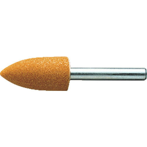 オレンジブック トラスコ中山　TRUSCOTRUSCO 軸付砥石WA トンガリ型 Φ16X幅32X軸6 #60 5本入 〔品番:MO460P〕[ 注番:1266608]特長●一般鋼材から焼入鋼まで幅広く使用できます。●硬度が高く、靭性がやや...