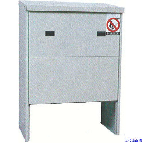 オレンジブック トラスコ中山　TRUSCODAIKEN プロパンガス容器収納庫 セフティボックス20kg容器2本用 〔品番:20KWCG〕[ 注番:1272164]特長●シンプルデザインで通気性を十分とり、プロパンガス容器を直射日光や雨風よ...