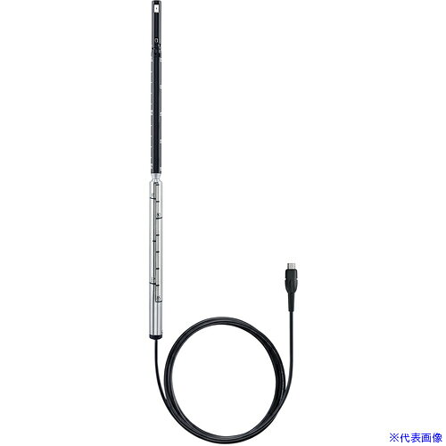 オレンジブック トラスコ中山　TRUSCOTESTO 熱線式風速プローブ testo400/440用 〔品番:06351032〕[ 注番:1272579]特長●熱線式センサと温度センサが内蔵された風速プローブで、風速、温度を測定し、風量を演...