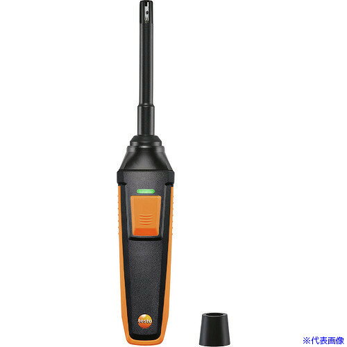 オレンジブック トラスコ中山　TRUSCOTESTO 温湿度用プローブ 無線ハンドル付き(testo400/440用) 〔品番:06369731〕[ 注番:1272597]特長●長期安定性に優れた温湿度センサを内蔵しており、気体の温度と湿度...