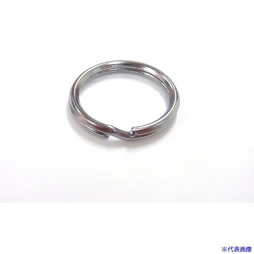 オレンジブック トラスコ中山　TRUSCOニッサチェイン 代用クロームキーリング 32mm(1個入) 〔品番:P320〕[ 注番:1278739]特長●Wリングに強度と美しさを加えたリングです。用途●チェインの先端金具・ジョイント金具に。仕...