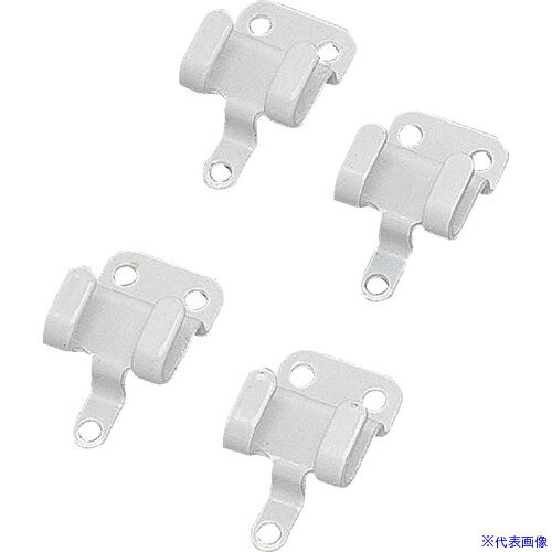 オレンジブック トラスコ中山　TRUSCOIRIS 246741 メッシュパネル壁掛金具 MPA−KK ベージュ 〔品番:MPAKKBE〕[ 注番:1280747]特長●メッシュパネルを柱や木製の壁に掛ける際に使用する専用金具です。●1セッ...