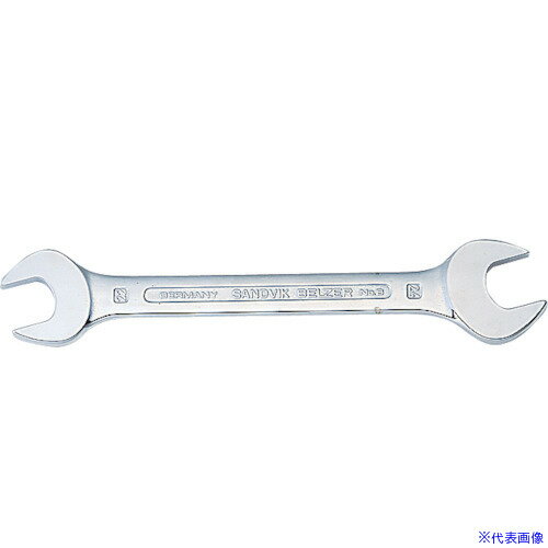 オレンジブック トラスコ中山　TRUSCOBAHCO 両口スパナ 22mmX24 〔品番:6M2224〕[ 注番:1284100]特長●高品質の冷間鍛造製です。●サイドオフセット15°のスリムなあごでタイトスペースでの作業性が向上しました。...