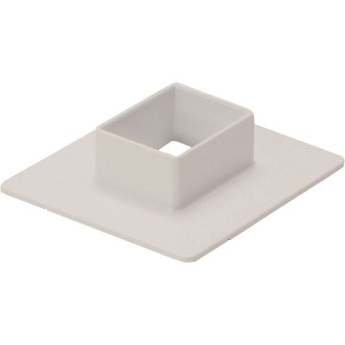 オレンジブック トラスコ中山　TRUSCOマサル エムケーダクト付属品 フランジ 3号40型 ホワイト 〔品番:MDF3402〕[ 注番:1298663]特長●天井面や壁面からのケーブル引出し口に使用します。●壁際施工に合わせる切断目安線付...