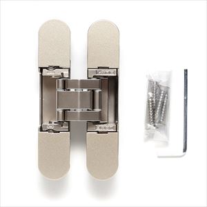 オレンジブック トラスコ中山　TRUSCOSUGATSUNE (170029222)HES3D−90DN三次元調整機能付隠し蝶番 〔品番:HES3D90DN〕[ 注番:1318289]特長●左右、上下、前後の三次元調整機能付です。●取付ねじ...