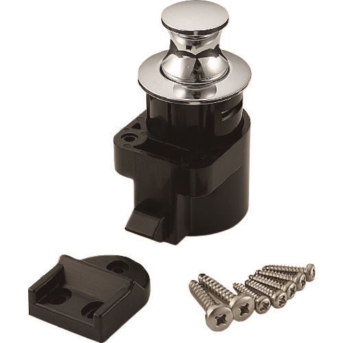 オレンジブック トラスコ中山　TRUSCOSUGATSUNE (140014740)DPL−RO−CRデザインプッシュラッチ 〔品番:DPLROCR〕[ 注番:1327745]特長●つまみを押し込むとフラットになるため、デザイン性に優れ、安...
