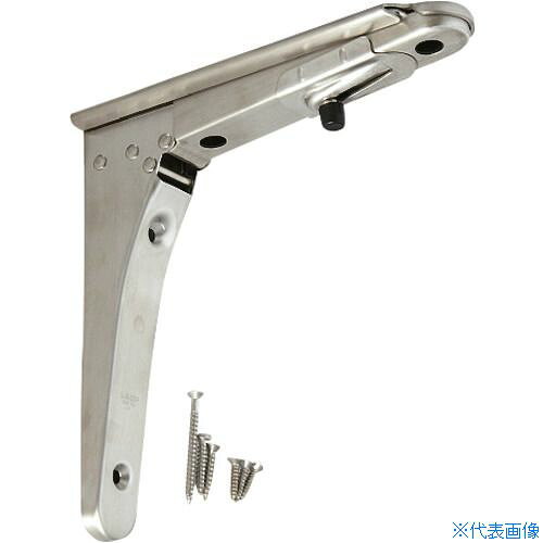 オレンジブック トラスコ中山　TRUSCOSUGATSUNE (120030111)BOS−180ステンレス鋼製折りたたみ棚受 〔品番:BOS180〕[ 注番:1330804]特長●不用な時は折りたためるため、空間を有効に活用できます。●不...