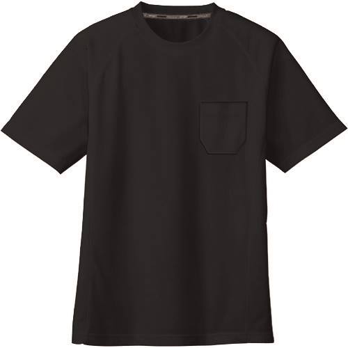 オレンジブック トラスコ中山　TRUSCOコーコス 半袖TシャツAS−657 13 ブラック3L 〔品番:AS657133L〕[ 注番:1357401]特長●吸汗速乾機能付です。仕様●サイズ：3L●タイプ：半袖仕様2材質/仕上セット内容/付...