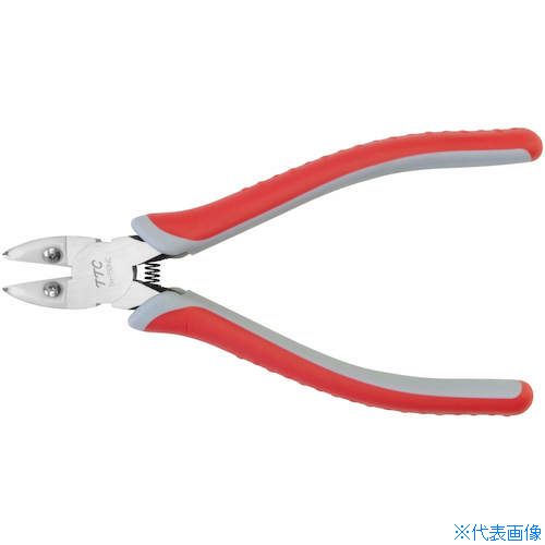 オレンジブック トラスコ中山　TRUSCOTTC つかめるニッパー 全長165mm 〔品番:TH150NC〕[ 注番:1359503]特長●2枚のPPA樹脂パッドが切れ端をキャッチします。●結束バンドや0.1mm以下の極細線もしっかりつかみ...