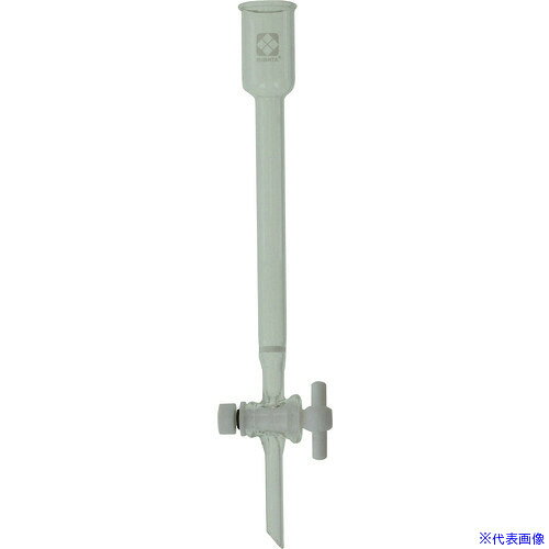 オレンジブック トラスコ中山　TRUSCOSIBATA クロマトカラム PTFEコック 24×40mm 〔品番:008710101〕[ 注番:1360046]特長●JIS K01012工場排水試験法のアルキル水銀（II）化合物の定量に用いら...