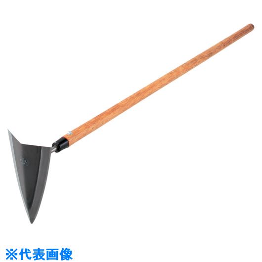 オレンジブック トラスコ中山　TRUSCO豊稔 光山作三角両刃鎌(鍬) 鋼付 210mm 〔品番:HT5531〕[ 注番:1360846]特長●草削り・草取り、三面ホーです。用途●草削・草取用。仕様●刃長(mm)：210●刃幅(mm)：12...