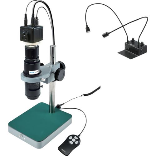 オレンジブック トラスコ中山　TRUSCOHOZAN マイクロスコープ 作動距離105 53〜380× 〔品番:LKIT590〕[ 注番:1365507]特長●HDMIでモニターに映像を出力できるフルHDのカメラのセットです。仕様●総合倍率...