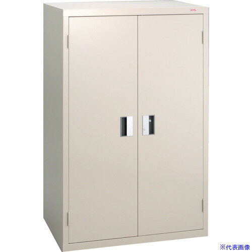 オレンジブック トラスコ中山　TRUSCOOS ロッカーS 両開 最大積載量400kg 棚板3枚(ライトグレー) 〔品番:1000SG〕[ 注番:1367403]特長●棚板は30mmピッチで自由に変えることができます。●デラックスキャビネッ...