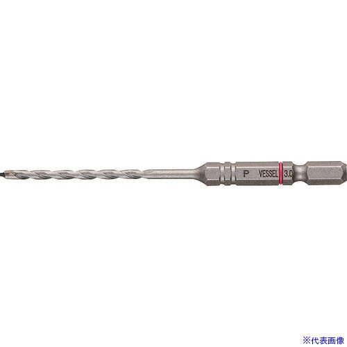 オレンジブック トラスコ中山　TRUSCOVESSEL 磁器タイル用ドリル APD ドリル径:3.0mm 有効長:45mm 〔品番:APD3.0〕[ 注番:1372272]特長●専用設計された先端形状と材質により、磁器タイルなどの難しい被削...