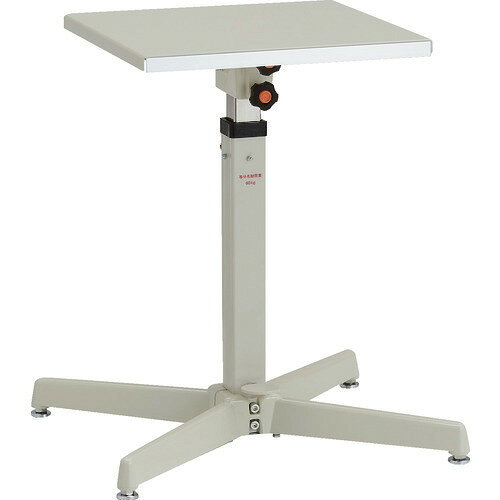 オレンジブック トラスコ中山　TRUSCOTRUSCO ローハイシステムテーブル フリーロック式 400x400mm 〔品番:LHF401S〕[ 注番:1372381]特長●脚部のペダルを踏み込みながら、テーブルを水平に引き上げ（または押し...