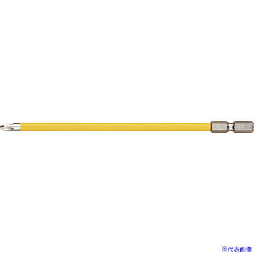 オレンジブック トラスコ中山　TRUSCOVESSEL 電ドラボール用替ビット +2×150mm 〔品番:USB162150〕[ 注番:1373690]特長●端子台を傷つけないスリム形状です。●短絡を防ぐ被覆チューブ付きです。●通常のインパ...