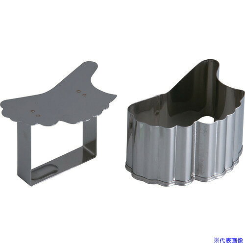 オレンジブック トラスコ中山　TRUSCOTKG SA18-8 物相型・銀杏 〔品番:BBT06〕[ 注番:1375369]特長●※サイズはできあがり寸法です。仕様仕様2●幅×高さ×厚さ(mm)：85×50×50●材質：18-8ステンレス材...
