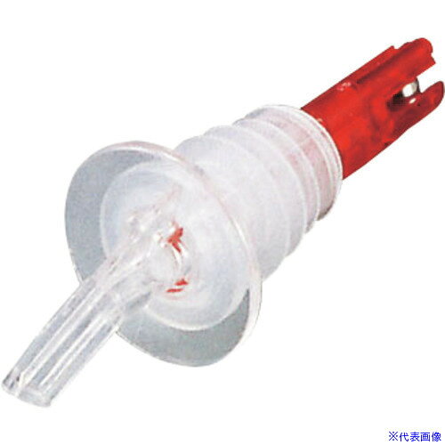 オレンジブック トラスコ中山　TRUSCOTKG コントロールキャップ 006 レッド 11/4oz 〔品番:PKV06〕[ 注番:1375520]特長●定量を注ぐためのキャップです。仕様●全長(mm)：95仕様2●色：レッド●注出量(オン...