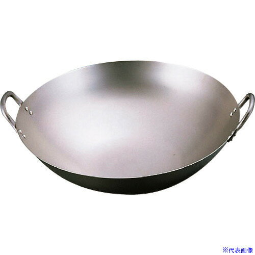 オレンジブック トラスコ中山　TRUSCOTKG SA純チタン 中華鍋 42cm 〔品番:ATY62042〕[ 注番:1378425]特長●超軽量・耐食性抜群です。●鉄鍋など従来の素材にくらべ超軽量なので特に使用頻度の高い鍋では腕や手首など...
