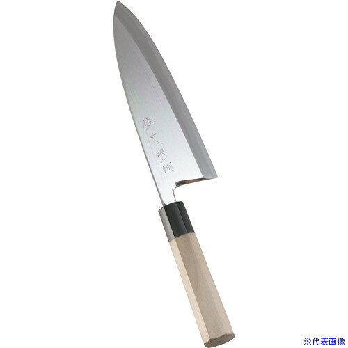オレンジブック トラスコ中山　TRUSCOTKG SA佐文 銀三鏡面仕上 出刃 21cm 〔品番:ASB40021〕[ 注番:1378447]特長●SA 佐文 銀三 鏡面仕上 (←ロゴ)伝統の技が光る彩新の和庖丁です。●従来の和庖丁と同じ製...