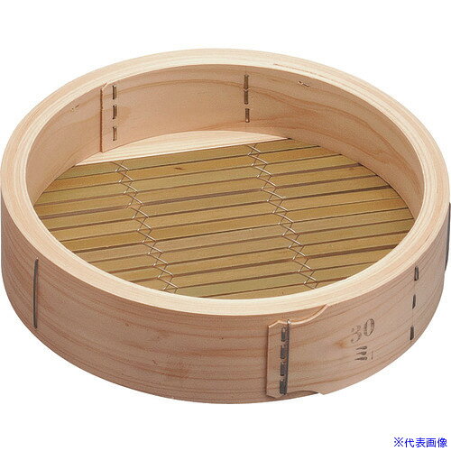 オレンジブック トラスコ中山　TRUSCOTKG 桧 中華セイロ 身 30cm 〔品番:ATY19030〕[ 注番:1383158]特長●中華料理の必需品です。●※深さは御註文に応じて製作が可能です。仕様仕様2●外径(cm)：30●(高さm...