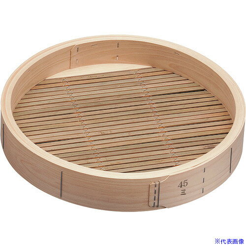 オレンジブック トラスコ中山　TRUSCOTKG 桧 中華セイロ 身 45cm 〔品番:ATY19045〕[ 注番:1383165]特長●中華料理の必需品です。●※深さは御註文に応じて製作が可能です。仕様仕様2●外径(cm)：45●(高さm...