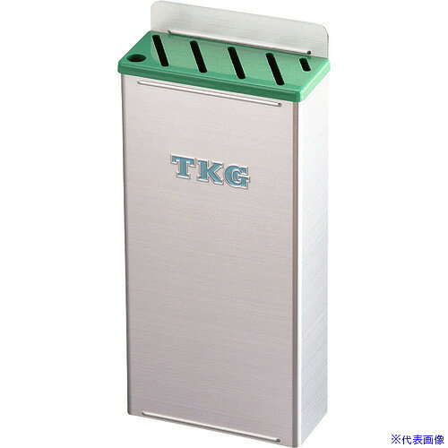オレンジブック トラスコ中山　TRUSCOTKG 18-8プラ板付カラーナイフラック 小 Aタイプ 緑 〔品番:AHU654〕[ 注番:1384811]特長●HACCPを考えた新しいナイフラック —衛生面に優れたナイフラックです。●背面には...