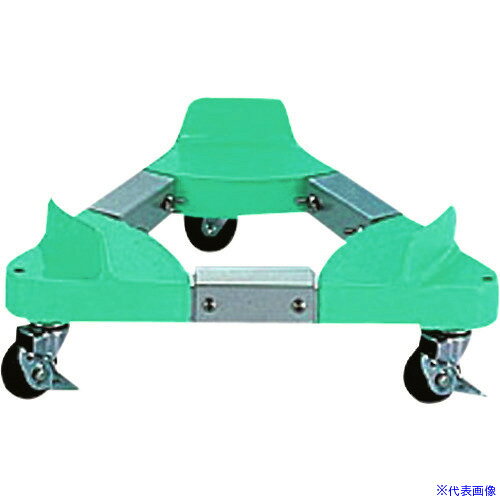 オレンジブック トラスコ中山　TRUSCOTKG フリーサイズトライアングルキャリー TCF型 大 〔品番:KKY131〕[ 注番:1385102]特長●車輪：ゴム製大φ75mm×3自在(ストッパー2ヶ付)中・小φ50mm×3自在(ストッパ...