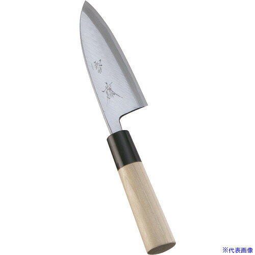 オレンジブック トラスコ中山　TRUSCOTKG SA雪藤 出刃 10.5cm 〔品番:AYK26010〕[ 注番:1386300]特長●魚をさばく庖丁です。●庖丁の表示サイズは、マチ付庖丁は刃先から マチまで、マチなし庖丁は刃渡り寸法とな...